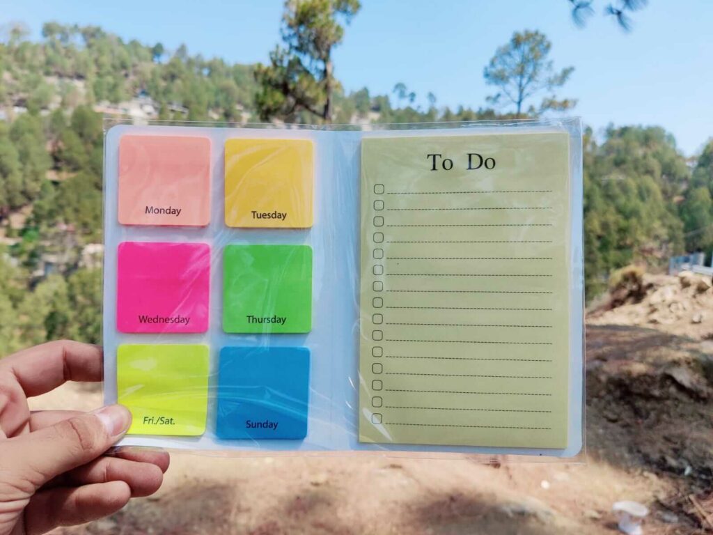 To do list - sticky notes - Citi Books